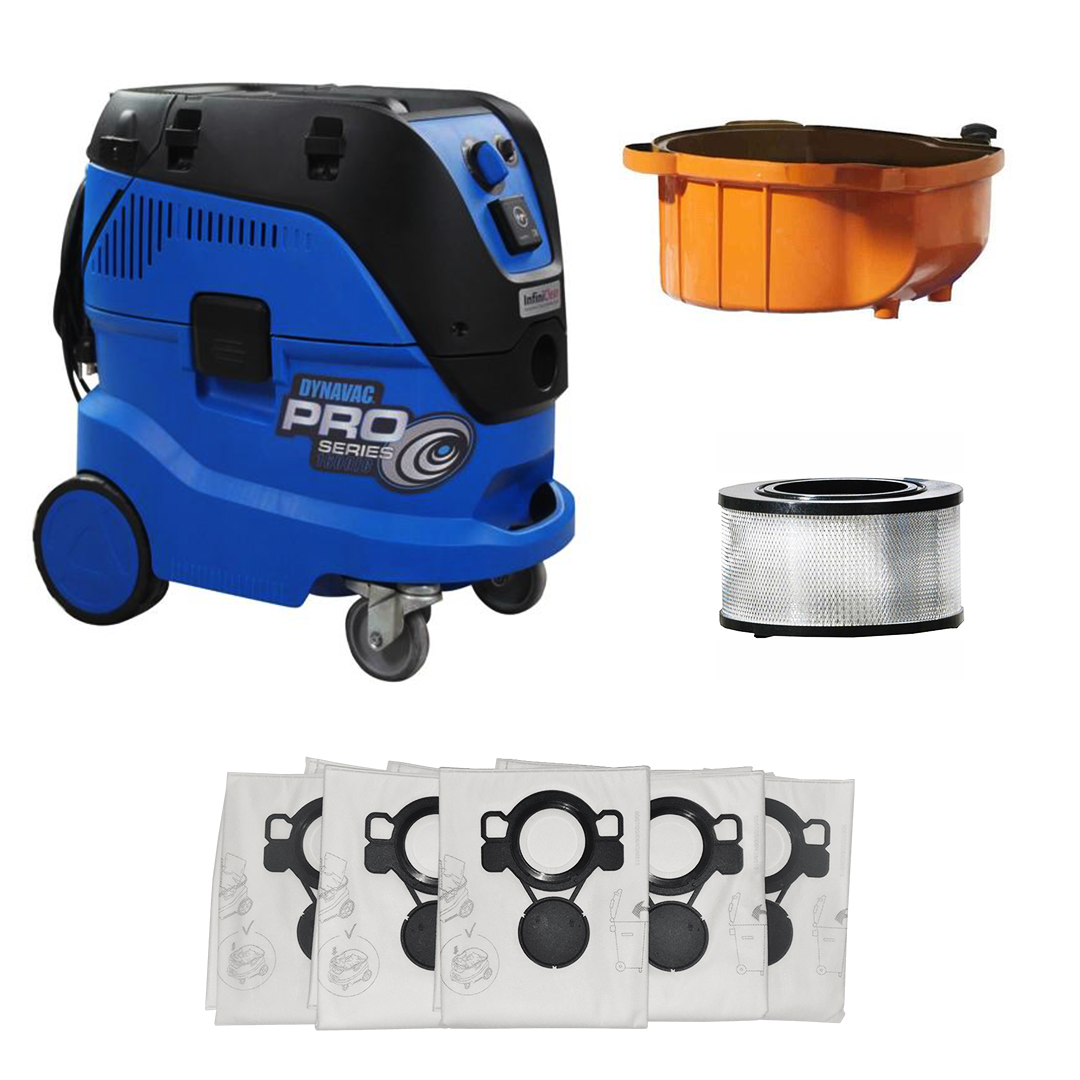 DynaVac Pro 1600IC Pulse Clean Vacuum | Package 2 - Onfloor